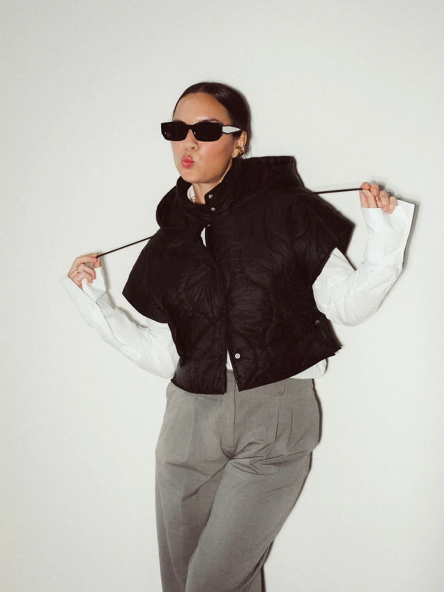 Liv Bodywarmer Black – PINNED BY K