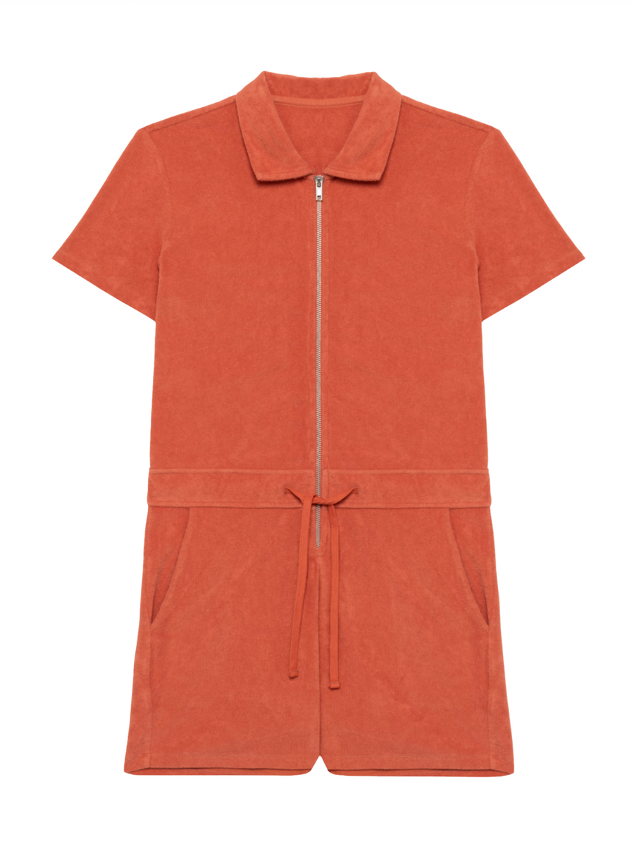 Terry Jumpsuit Basic - Red – PINNED BY K